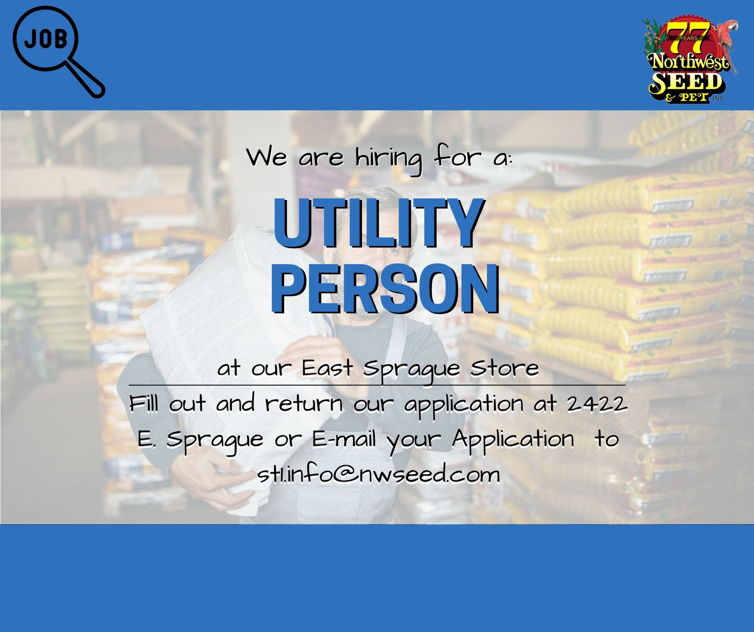 Utility Position/Forklift/Truck Driver - East Sprague - Northwest Seed ...